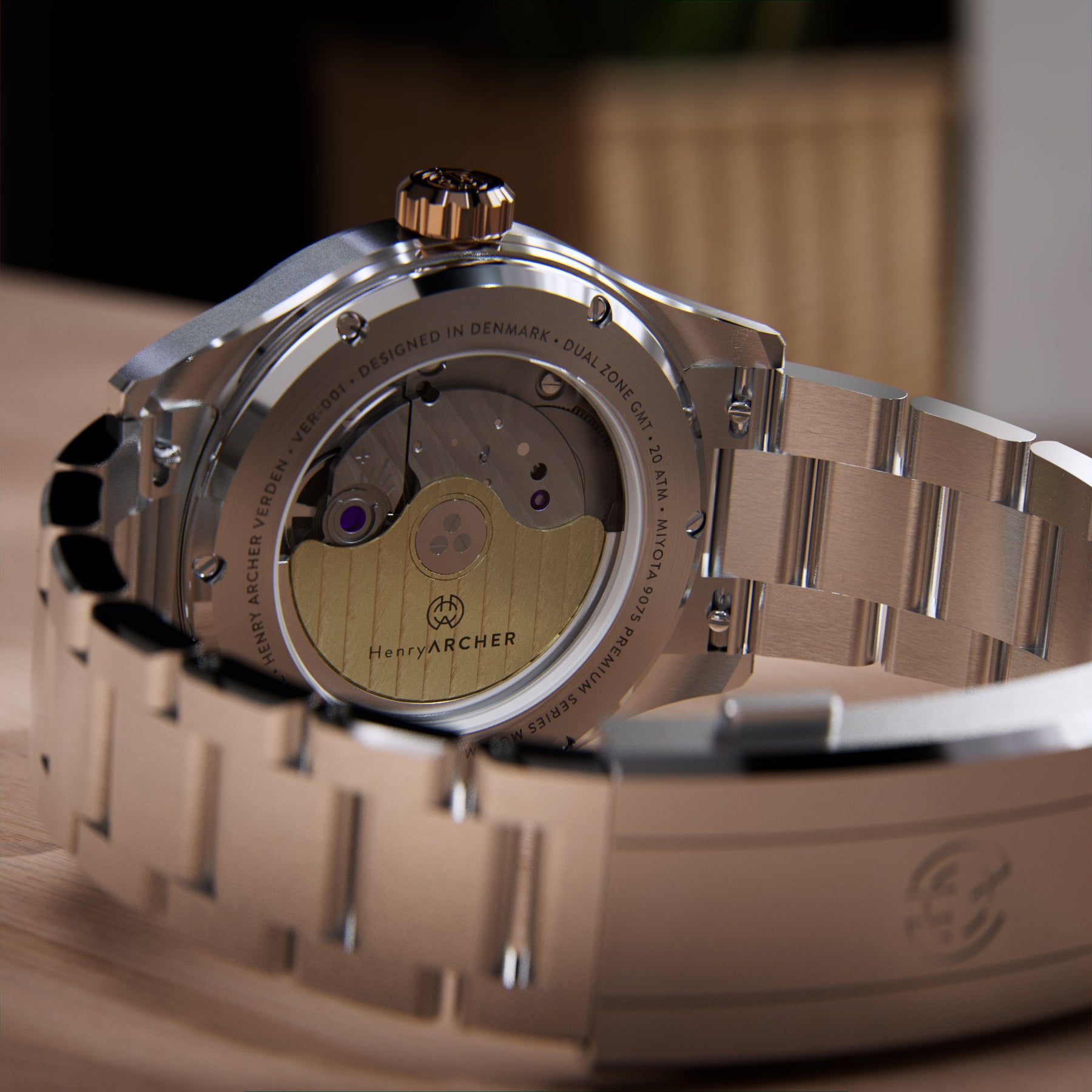 Henry Archer - Verden GMT - Sienna – Henry Archer Denmark